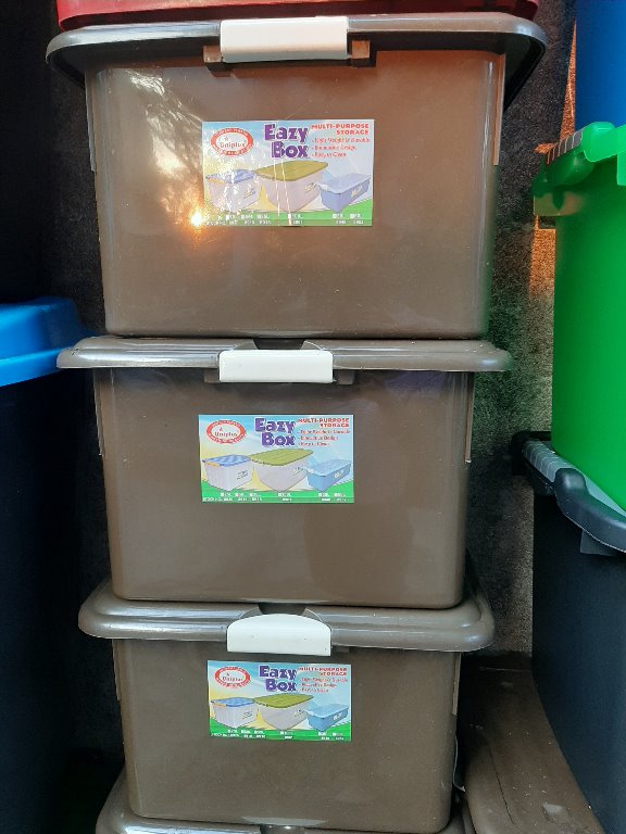 Storage Box - Unitech Eazy Box 30 L (14.5x11x10 in), Furniture & Home ...