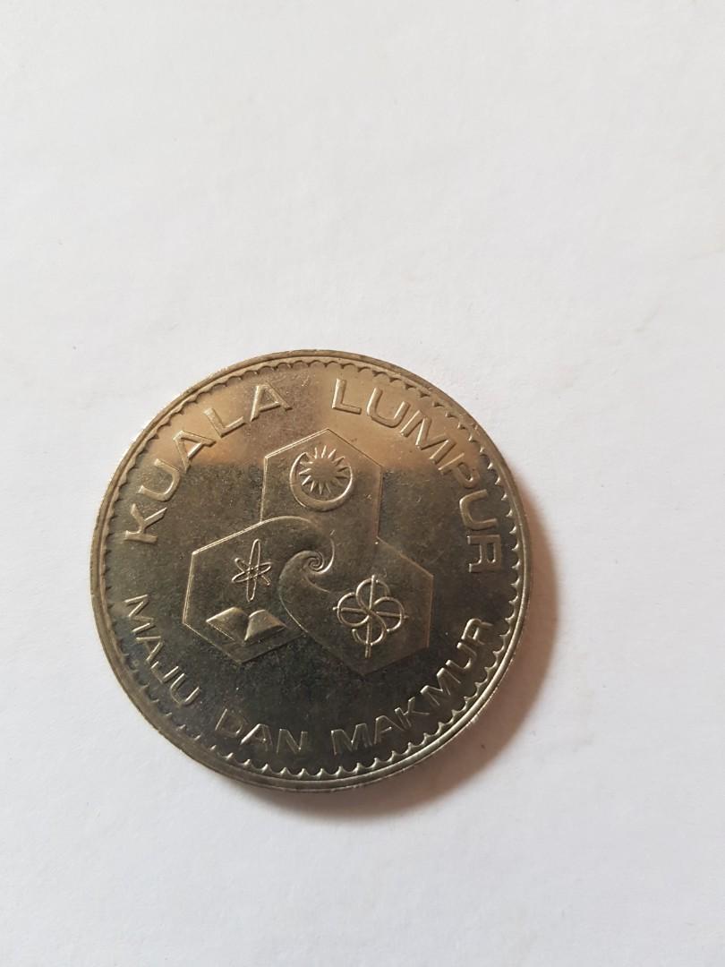 1972 kuala lumpur malaysia $1 ringgit coin, Hobbies & Toys, Memorabilia ...