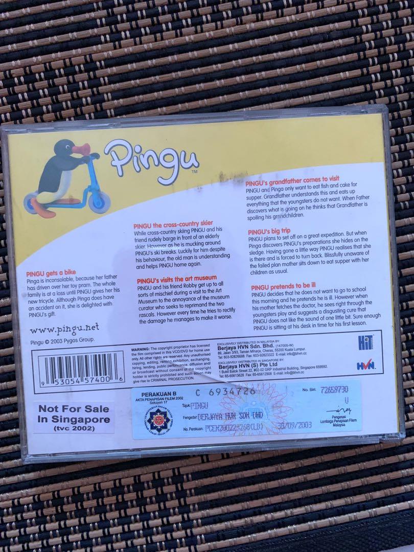 2 vcd PINGU & SPONGEBOB Rm20, Babies & Kids, Bathing & Changing, Other ...