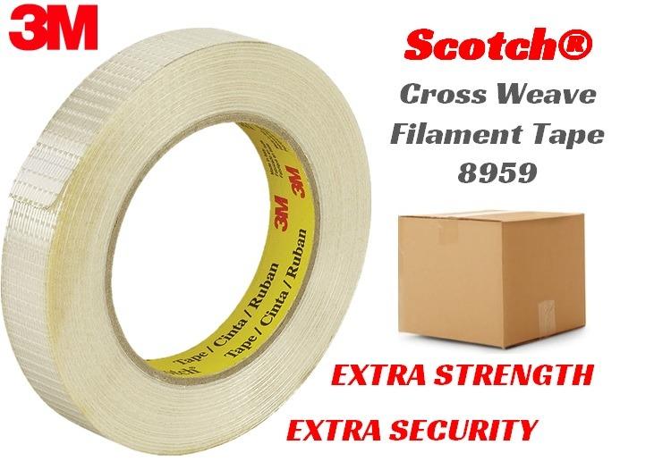 3M 8959 Heavy Duty Tape/ 3M 8896 Strapping Tape/ #3M Tape, Everything Else on Carousell
