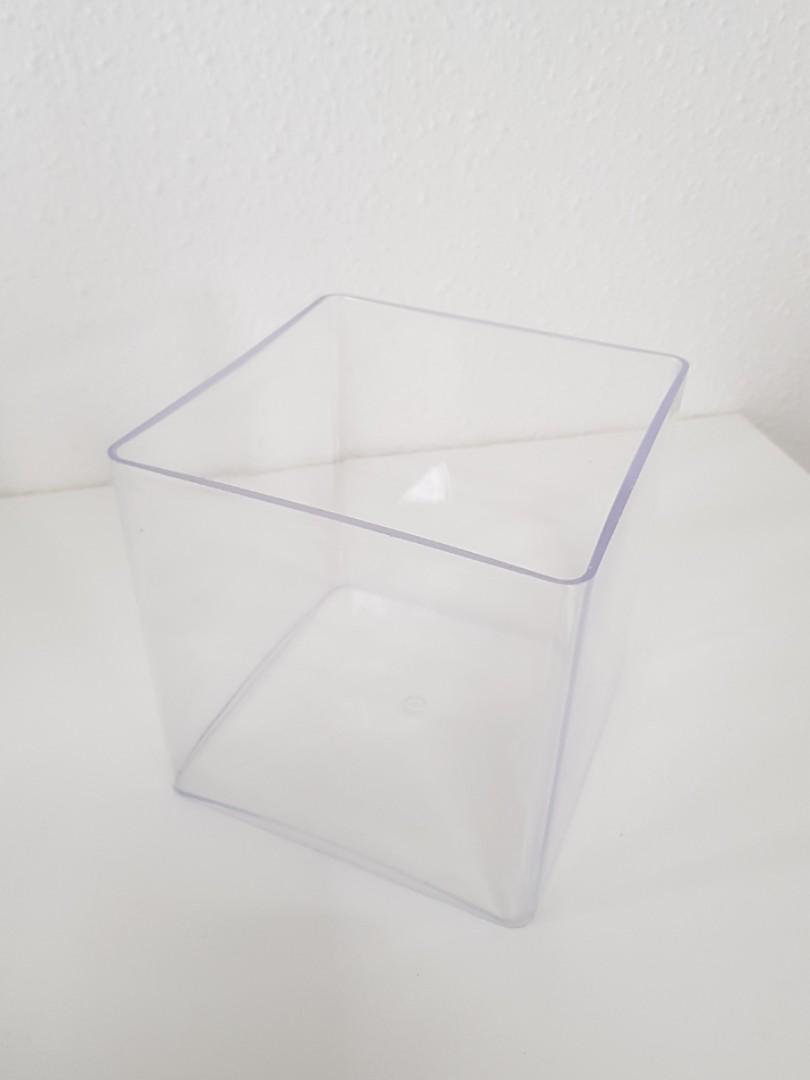 Acrylic Cube Tank, Pet Supplies, For Fish, Fish Tanks on Carousell