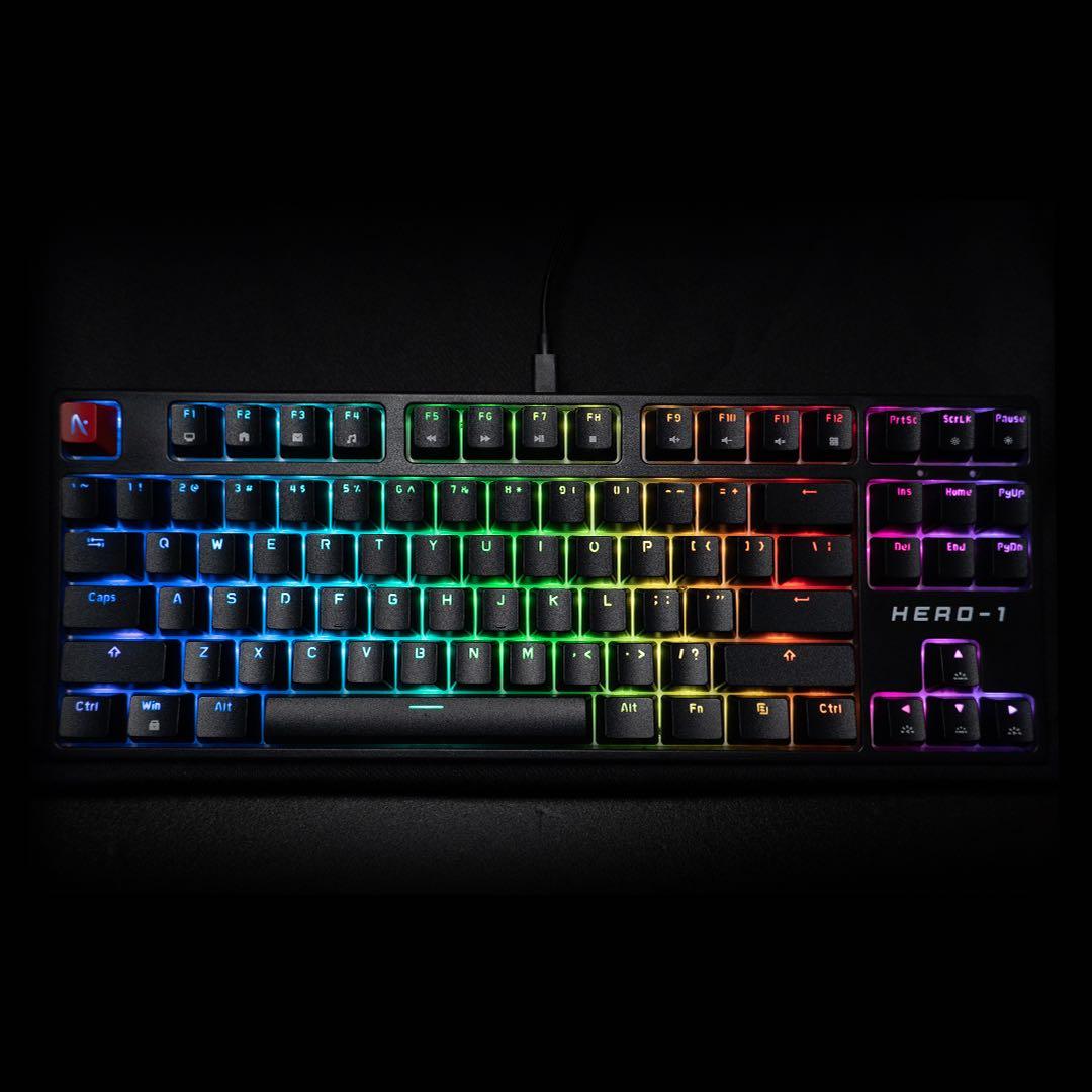 AFTERSHOCK HERO-1 MECHANICAL KEYBOARD, Computers & Tech, Parts ...