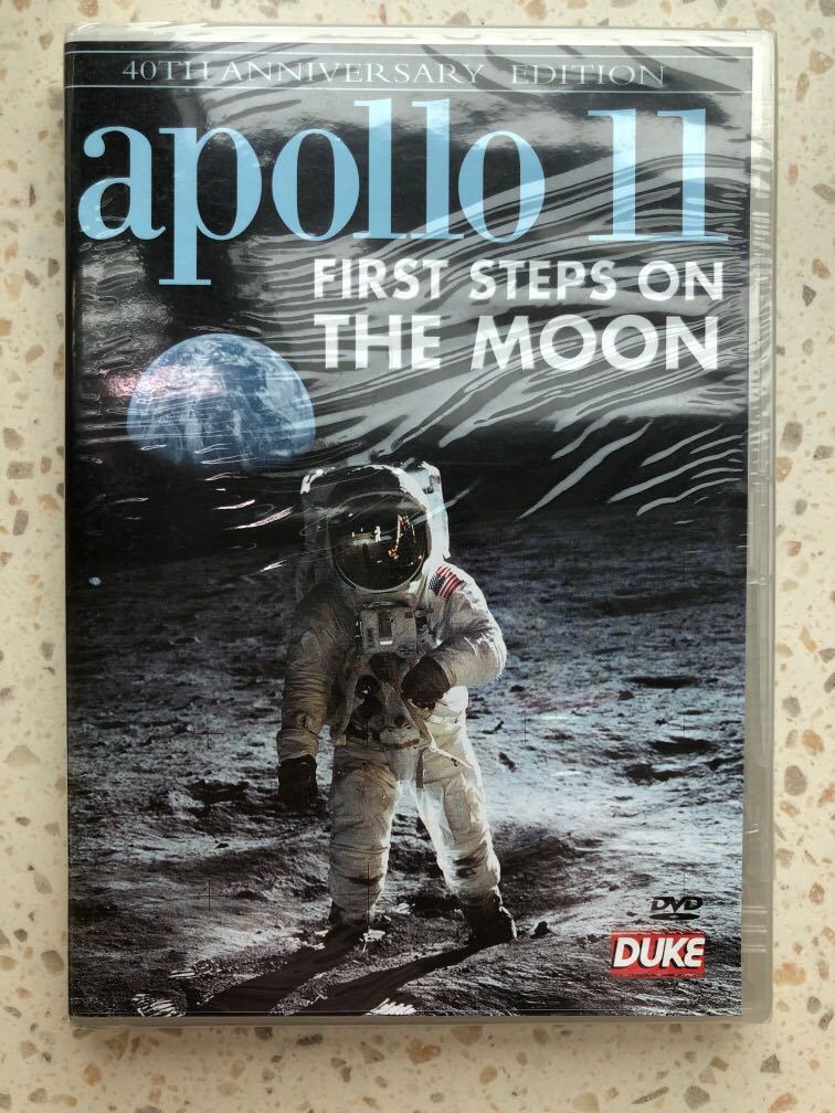 Apollo 11 First Steps on the Moon DVD, Hobbies & Toys, Music & Media ...