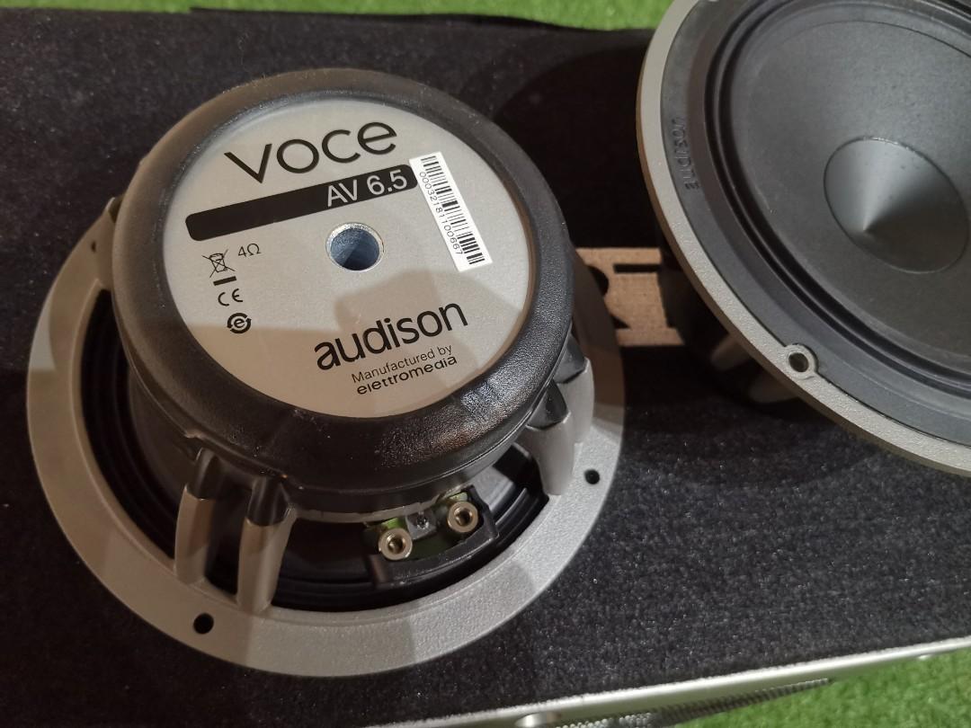 Audison Voce 3Way Audiophile DSP Amplifier Capacitor Subwoofer Full ...