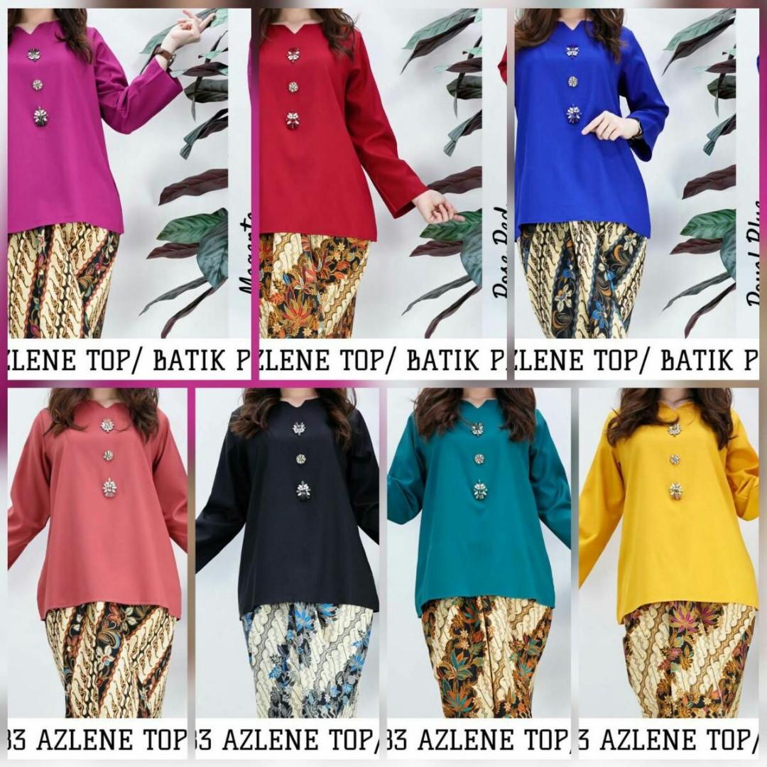 AZELENE TOP/ BATIK PARIO SET (Pre order), Women's Fashion, Dresses & Sets, Traditional & Ethnic ...