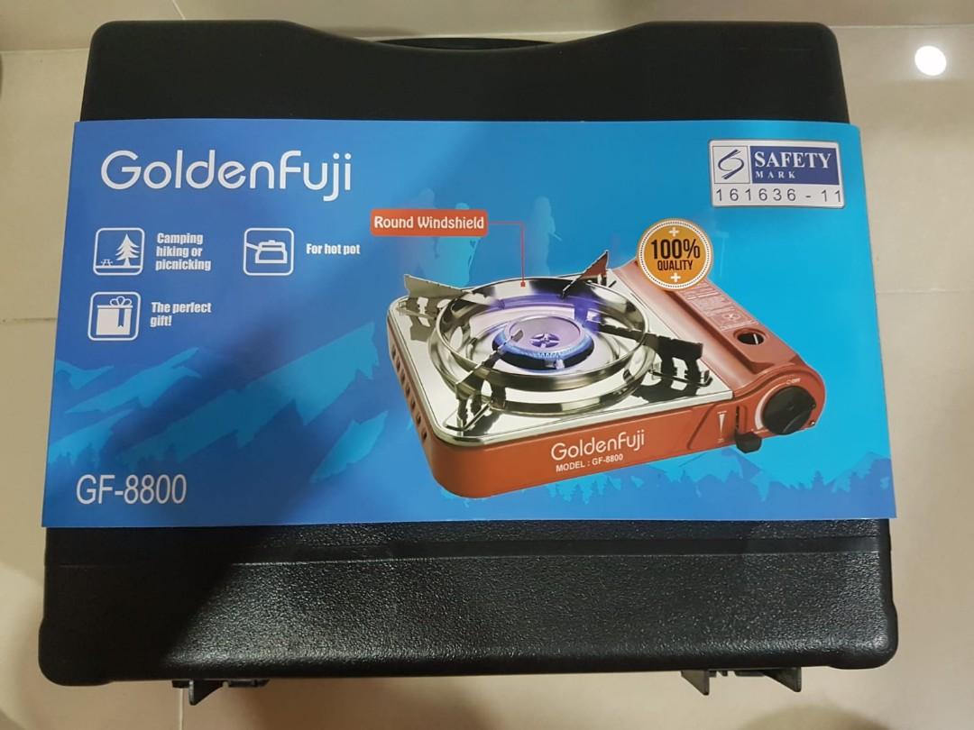 BN Golden Fuji Portable Gas Stove in Red, TV & Home Appliances, Kitchen ...