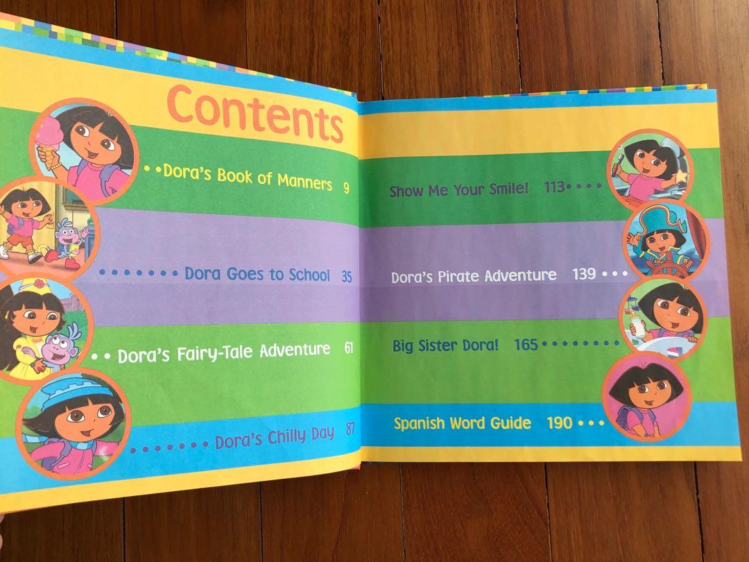 Dora’s Big Book of Stories - Hardcover- 7 stories 191 pages, Books ...