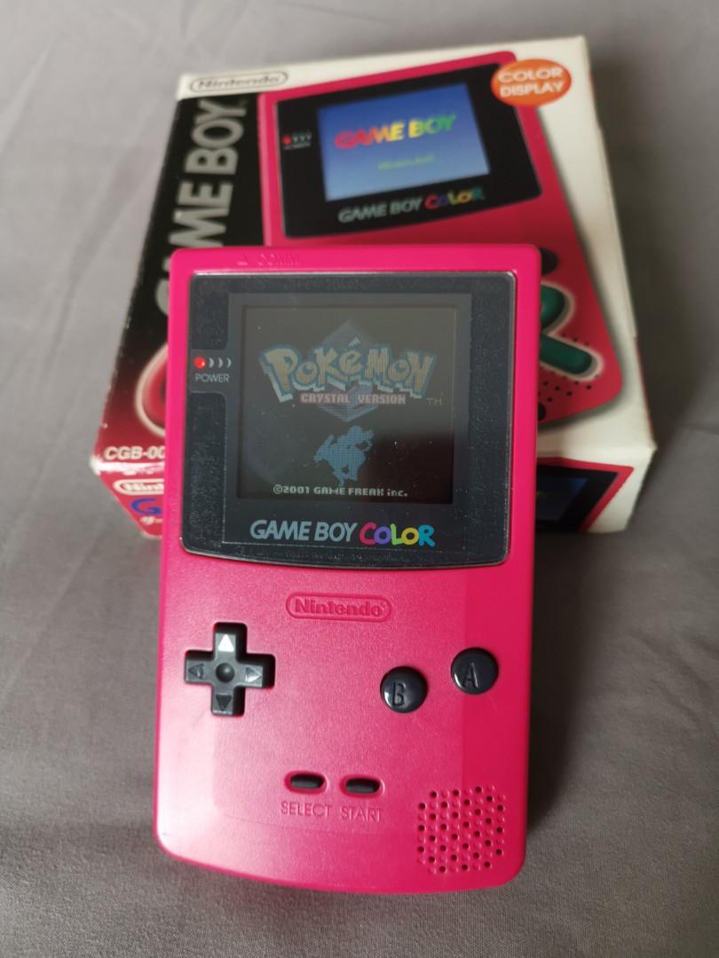 Gameboy Color Pink, Video Gaming, Video Game Consoles on Carousell