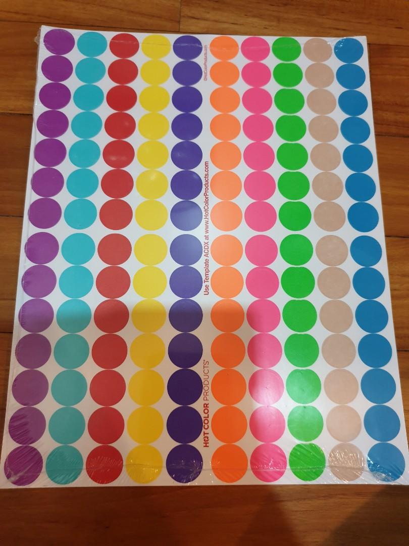 garage-sale-pup-4200-3-4-dot-labels-stickers-hobbies-toys-stationery-craft-stationery