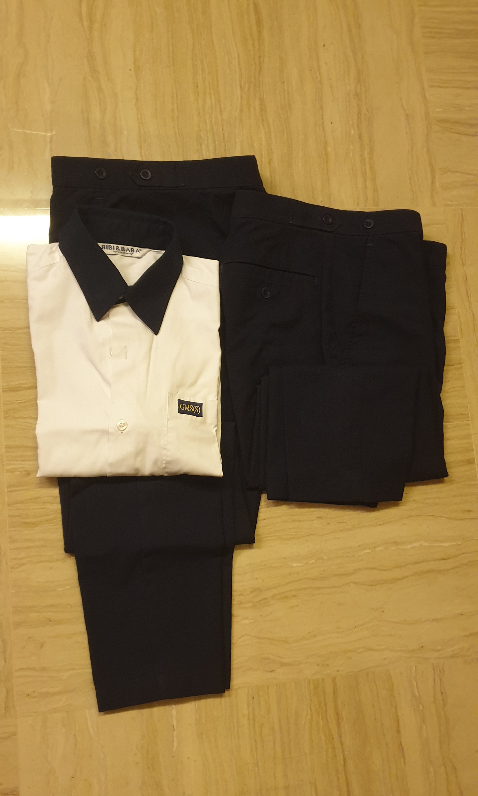 Gmss uniform boy, Men's Fashion, Tops & Sets, Formal Shirts on Carousell