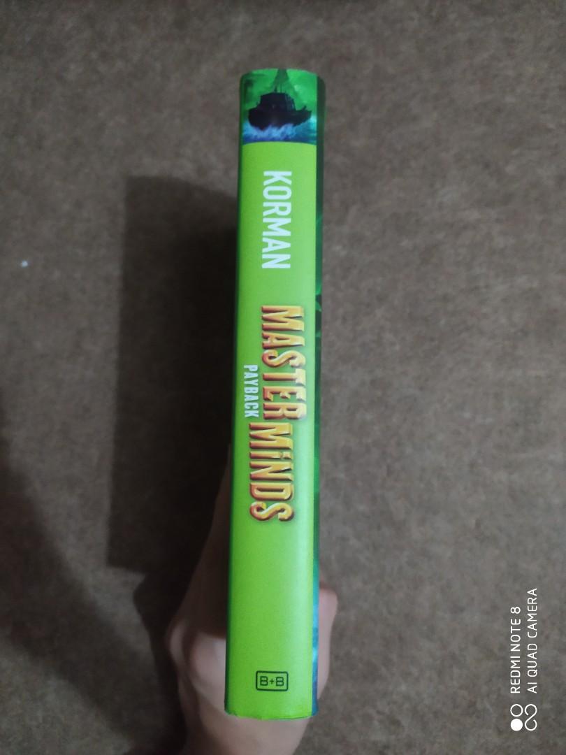 Gordon Korman's Masterminds Series: Payback (Book 3), Hobbies & Toys ...