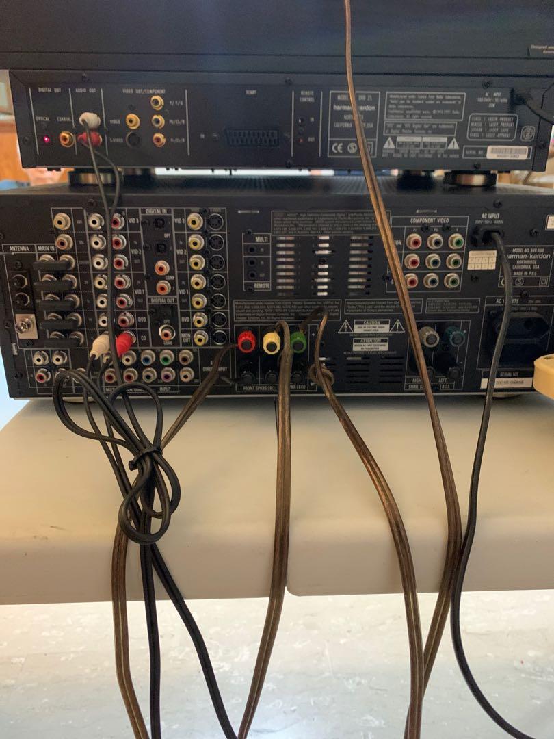 Harmon/Kardon AVR-5500 Amplifier/Receiver surround system, Audio ...