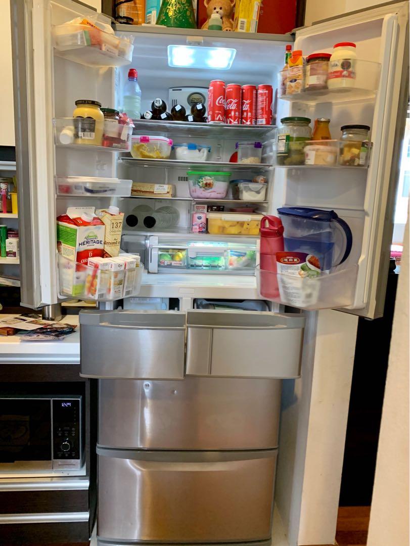 Hitachi 6 door fridge / freezer, TV & Home Appliances, Kitchen ...