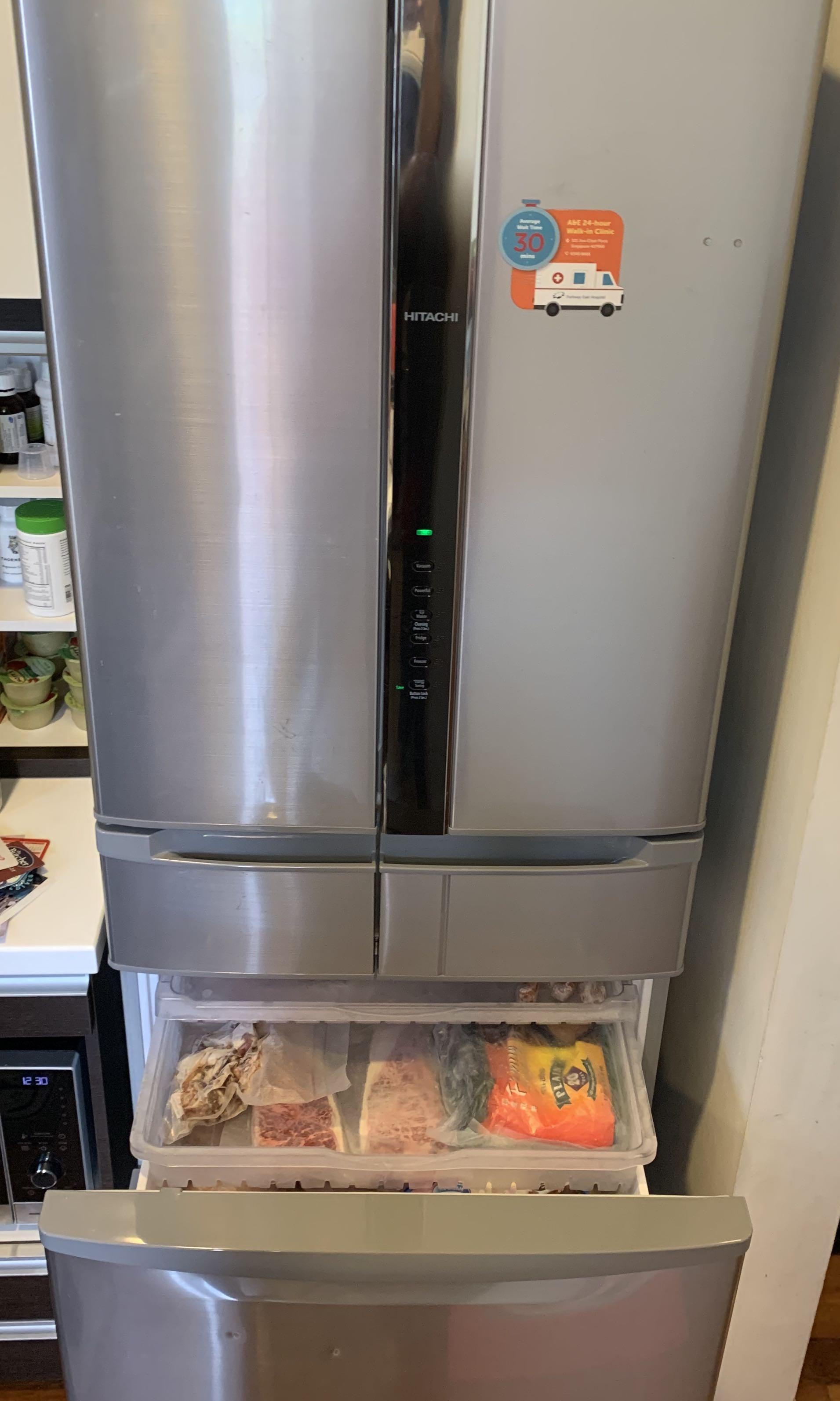 Hitachi 6 door fridge / freezer, TV & Home Appliances, Kitchen ...