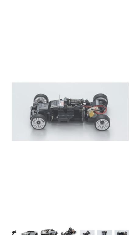 (HOT) Kyosho MINI-Z RWD MR-03 Readyset Nissan GT-R (R35) Silver 32331S-B Mini Remote Control ...