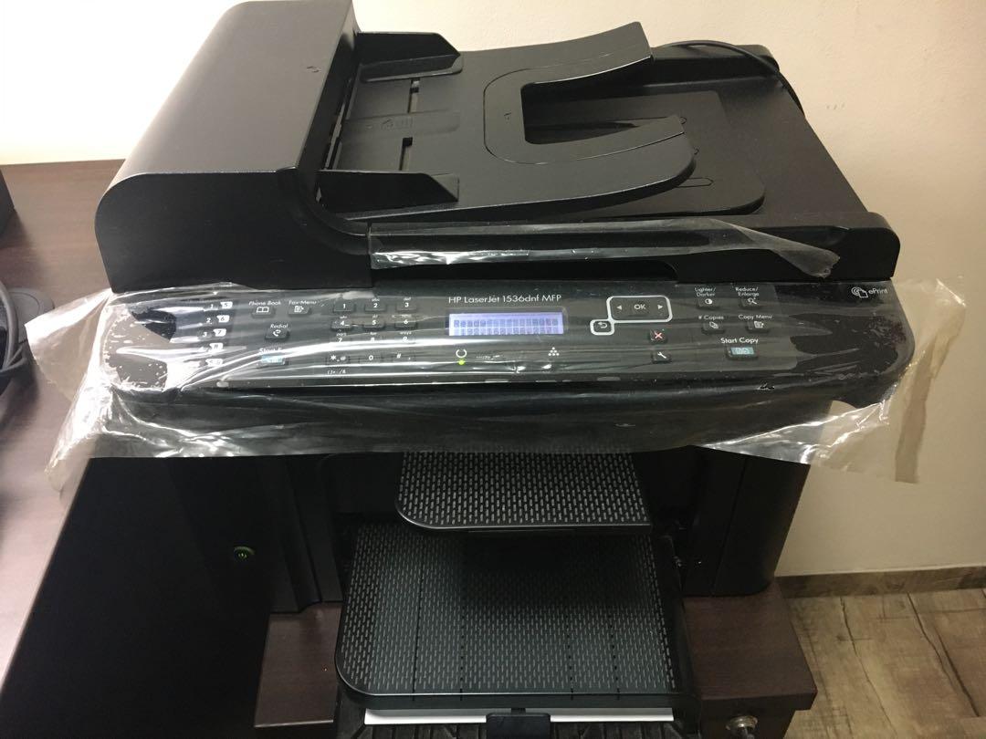 HP Laser Jet 1536dnf MFP Printer, Computers & Tech, Printers, Scanners ...