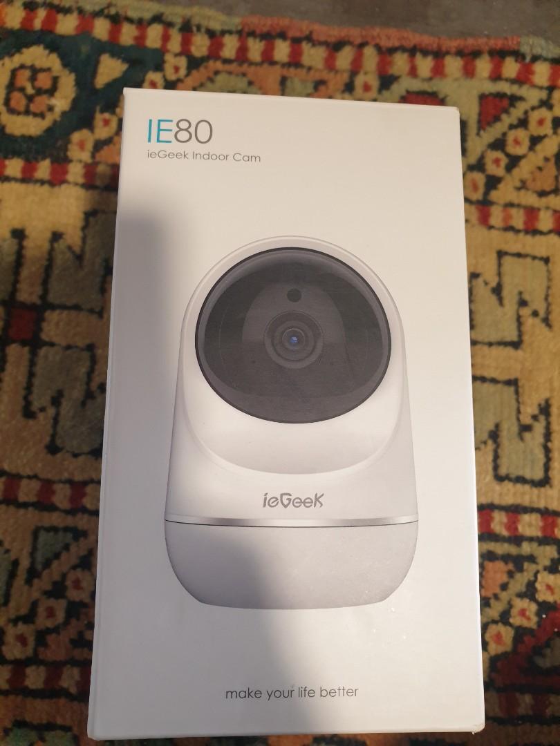 IE80 IEGEEK INDOOR IP CAMERA, Furniture & Home Living, Security & Locks ...