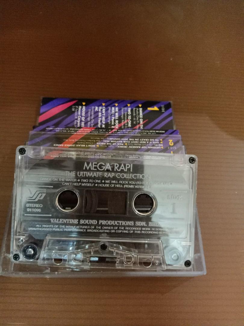 kaset rap inggeris -mega rap 1991, Hobbies & Toys, Music & Media, CDs & DVDs on Carousell