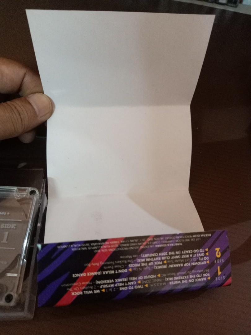 kaset rap inggeris -mega rap 1991, Hobbies & Toys, Music & Media, CDs & DVDs on Carousell