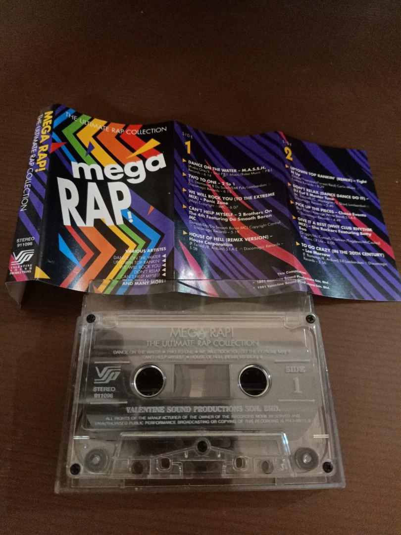 kaset rap inggeris -mega rap 1991, Hobbies & Toys, Music & Media, CDs & DVDs on Carousell