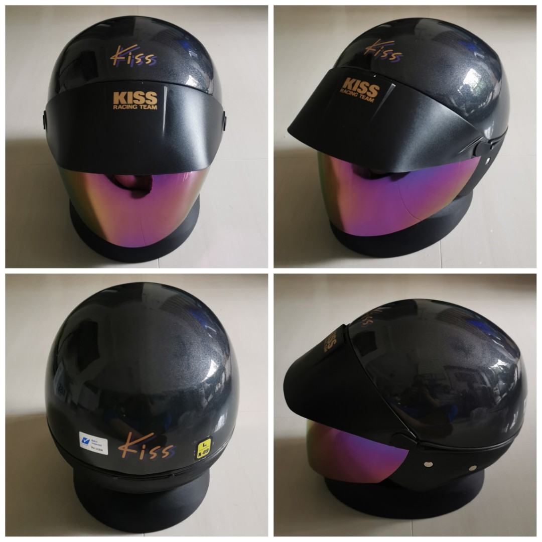 Kiss Helmet, Motorcycles, Motorcycle Accessories on Carousell