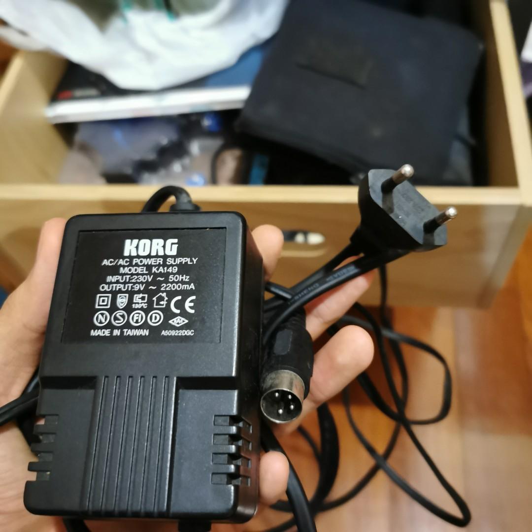 KORG ORIGINAL AC Adapter works with Korg KM2 Mixer KARMA N1 N1R N5 N5EX ...