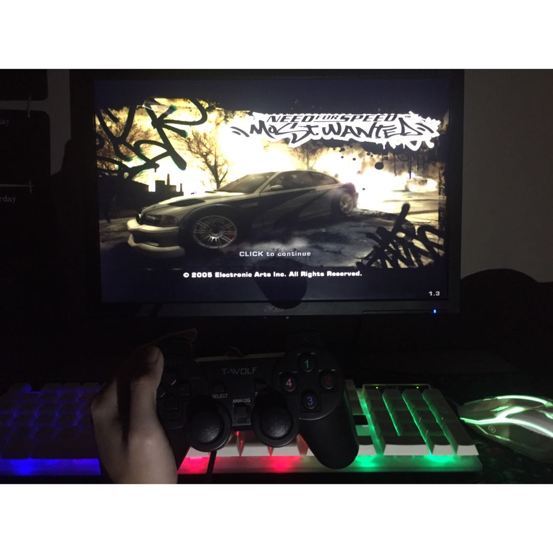 LED Monitor, Keyboard mouse and Game Controller for PC/laptop ...