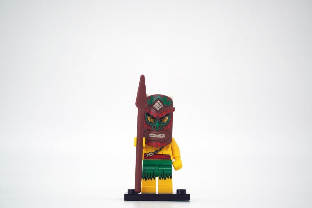 LEGO MINFIGURE CMF SERIES 11 TIKI WARRIOR, Hobbies & Toys, Toys & Games ...