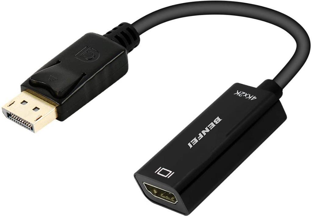 (M1447)DisplayPort to HDMI, Benfei 4K DP Display Port to HDMI Adapter ...