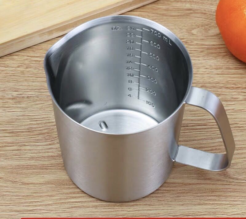 Measuring Cup Stainless Steel / Milk Pitcher, Furniture & Home Living ...