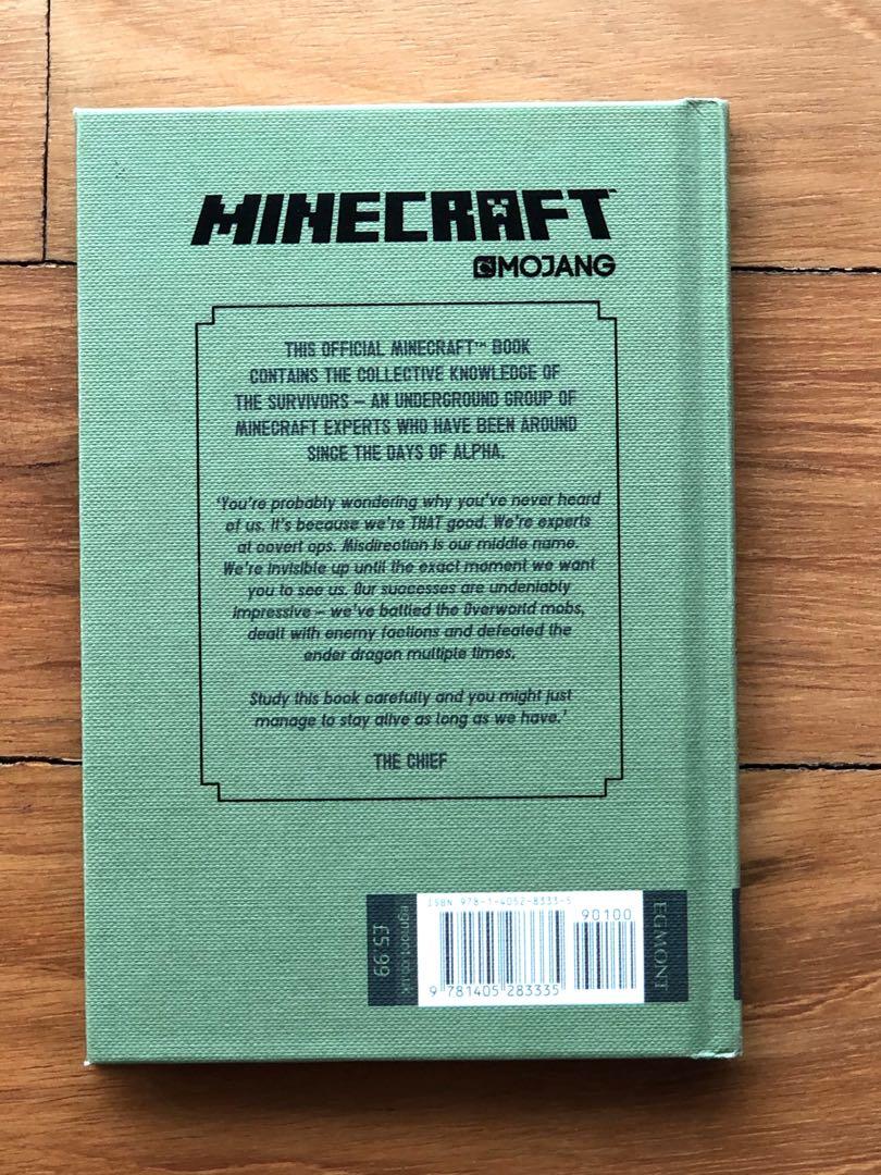 Minecraft The Survivors’Book day of Secrets by Mojang - Hardcover - 111 ...