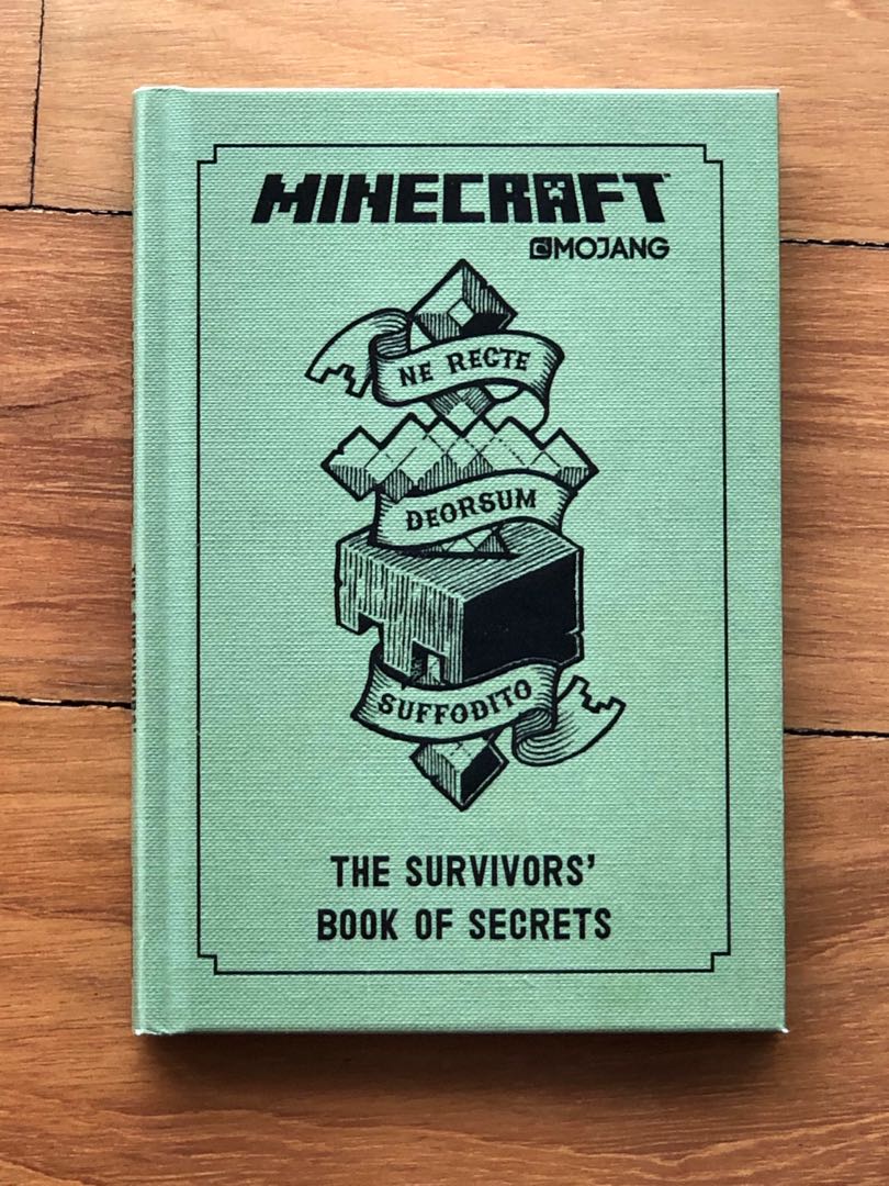 Minecraft The Survivors’Book day of Secrets by Mojang - Hardcover - 111 ...