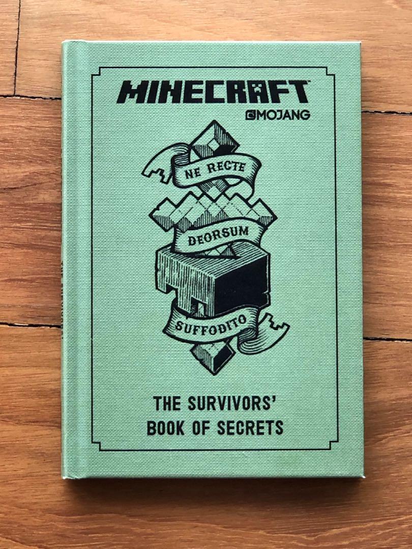 Minecraft The Survivors’Book day of Secrets by Mojang - Hardcover - 111 ...