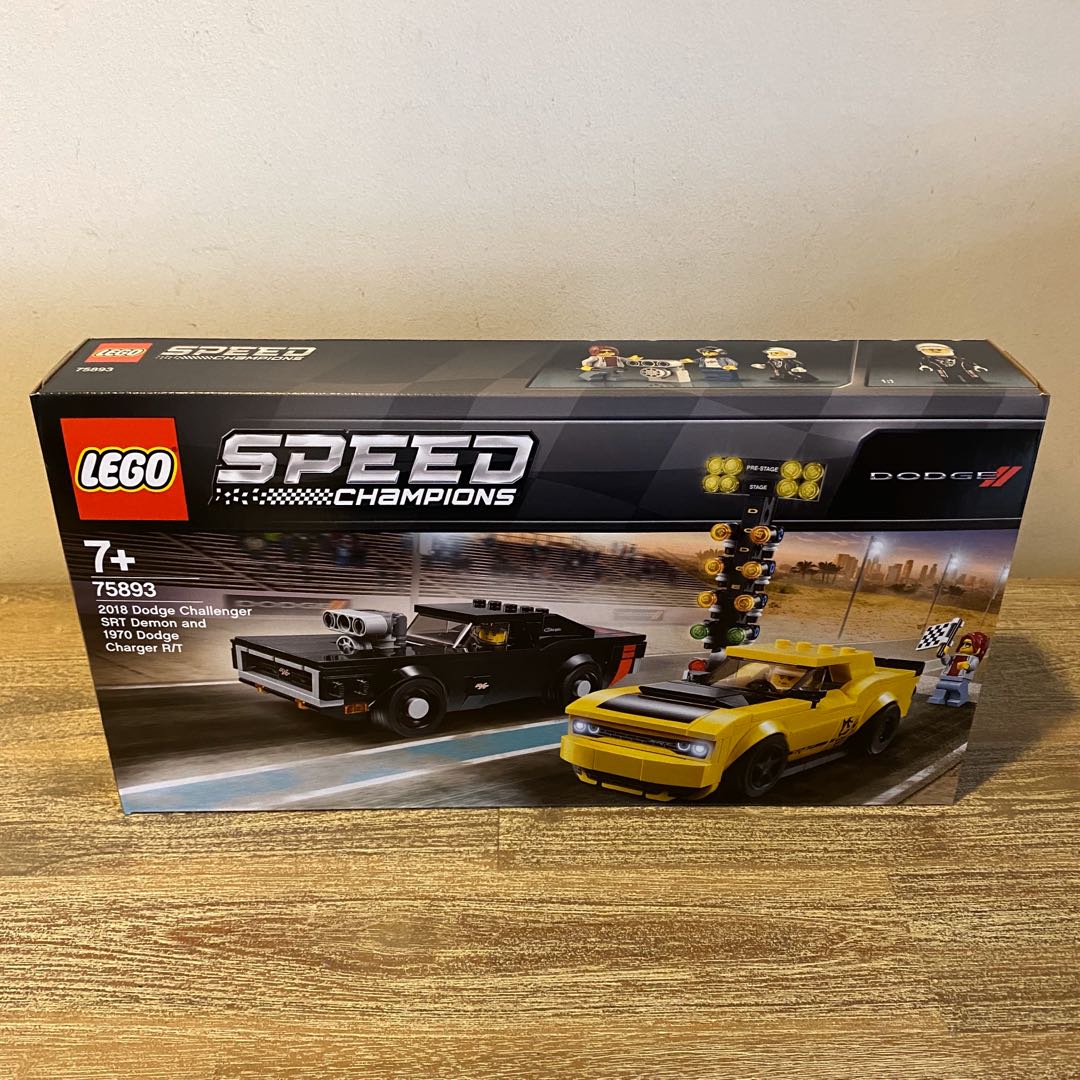 (2) *Reserved* MISB Lego 75893 Speed Champions 2018 Dodge Challenger ...