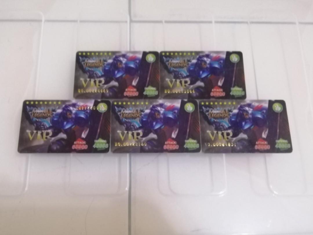 Mobile legends cards 1st set, Hobbies & Toys, Toys & Games on Carousell