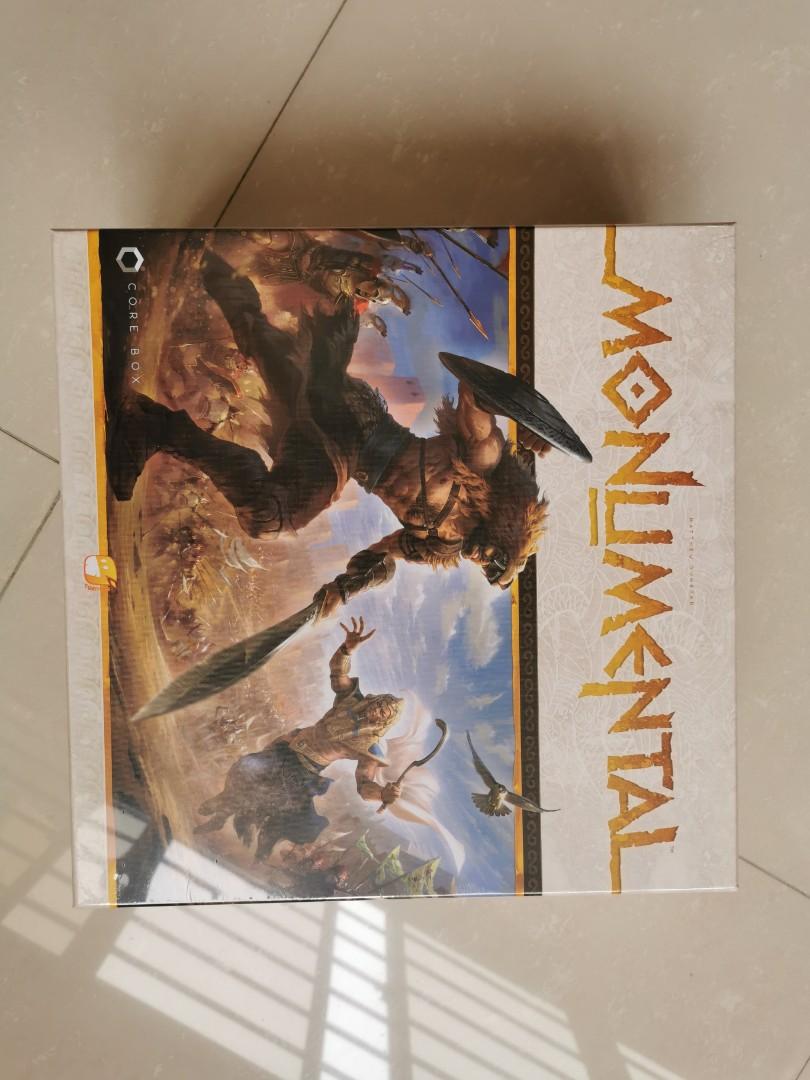Monumental Deluxe Kickstarter Board Game, Hobbies & Toys, Toys & Games ...