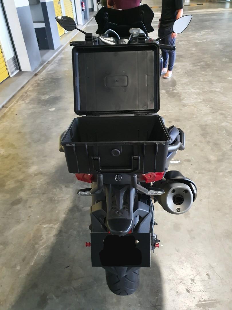 Motorcycle storage box plastic pelican copy ebike waterproof protective ...