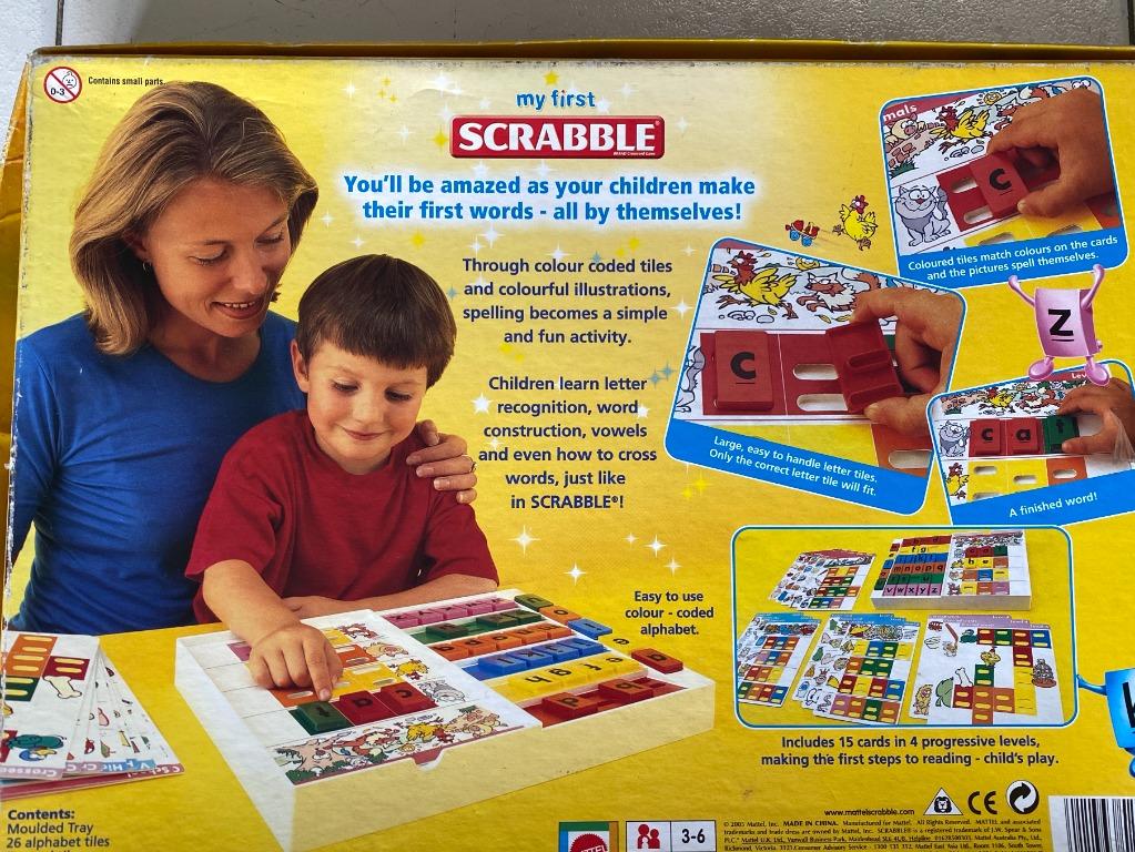 My First Scrabble + Insey Winsey Spider Game, Hobbies & Toys, Toys ...