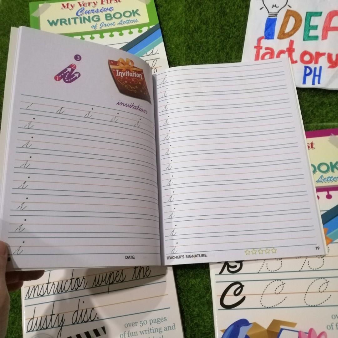 My Very First Cursive Writing Book of small capital letters joint ...