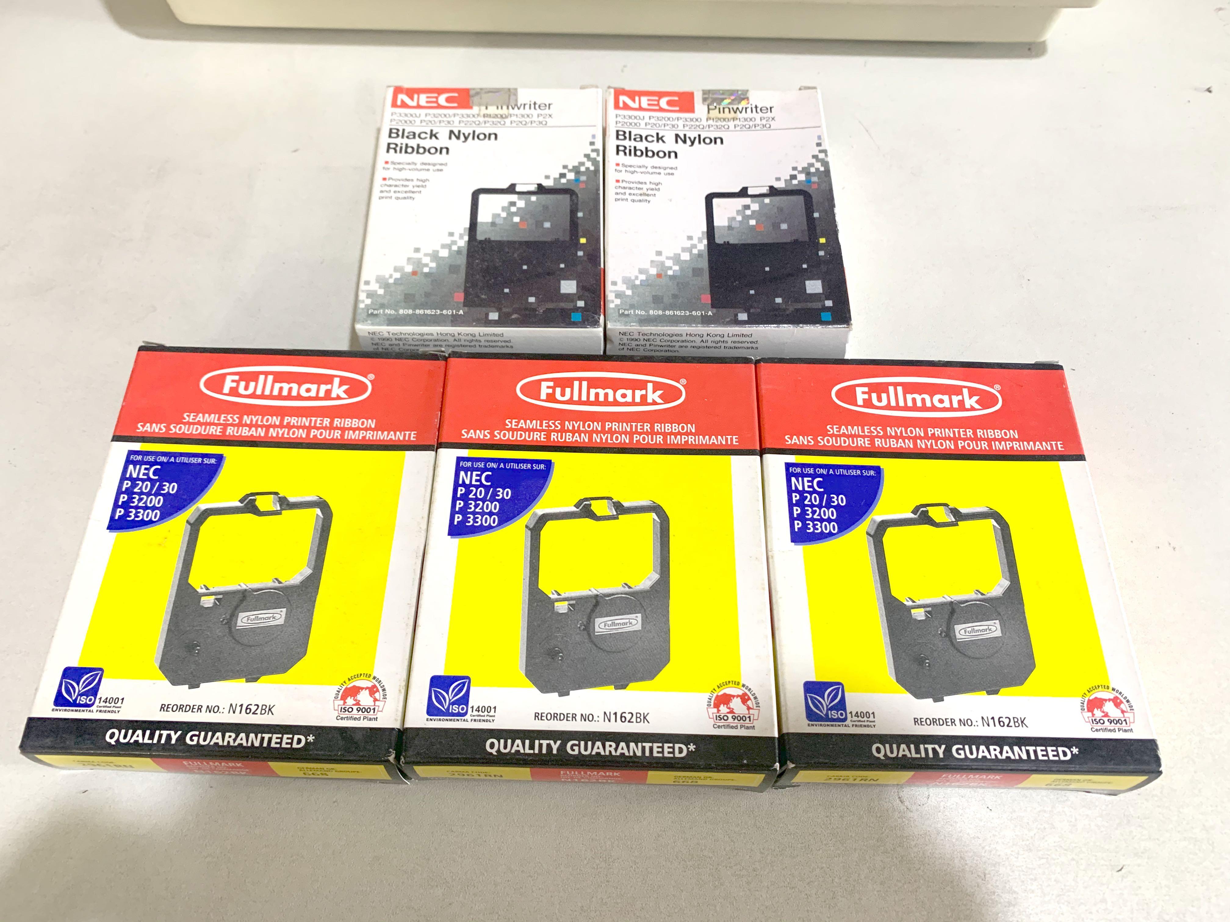 NEC Pinwriter Nylon Printer Ribbon, Computers & Tech, Printers ...