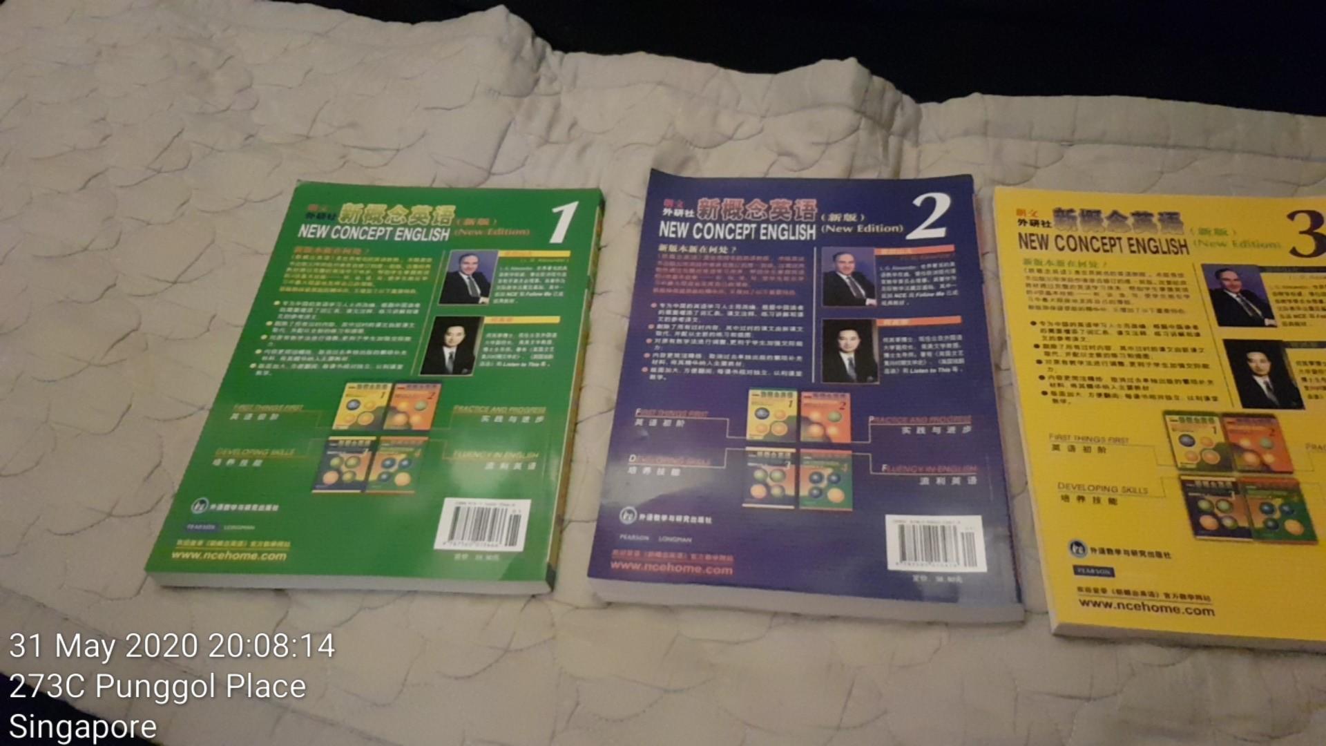 New concept english book x 4 full set, Hobbies & Toys, Books ...