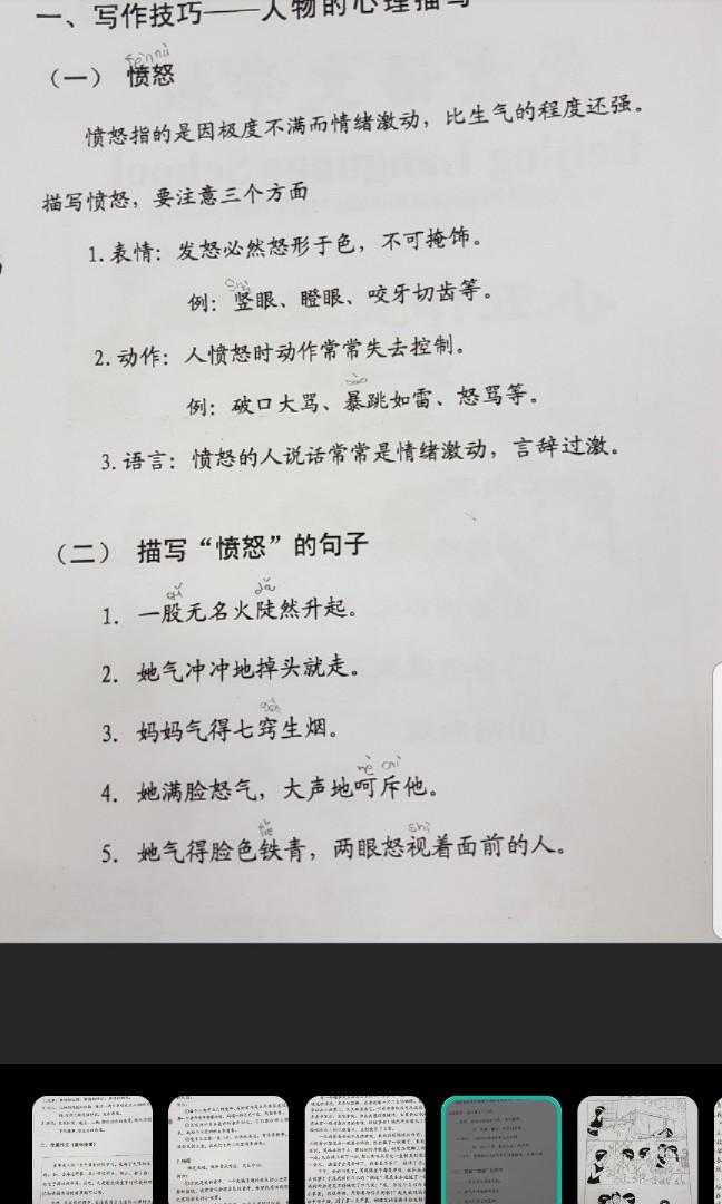 P5 higher chinese compo guide types open and picture include oral ...