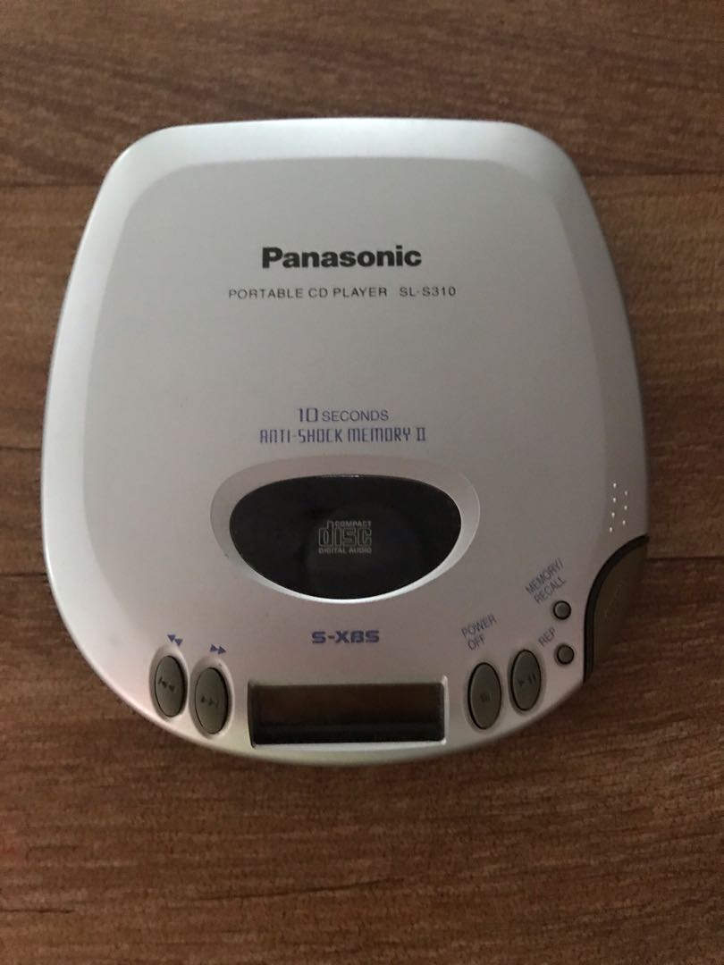 Panasonic Portable CD Player, Audio, Portable Music Players on Carousell