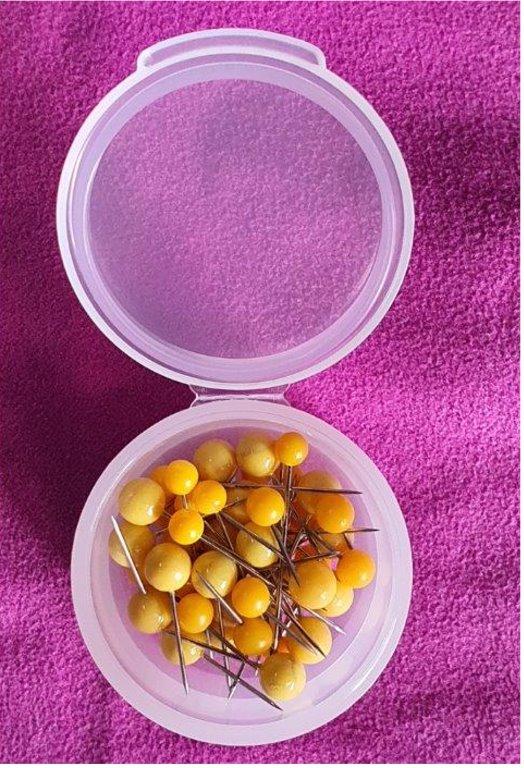 Plastic Round Head Push Pins for Memo Boards - Assorted , Books ...