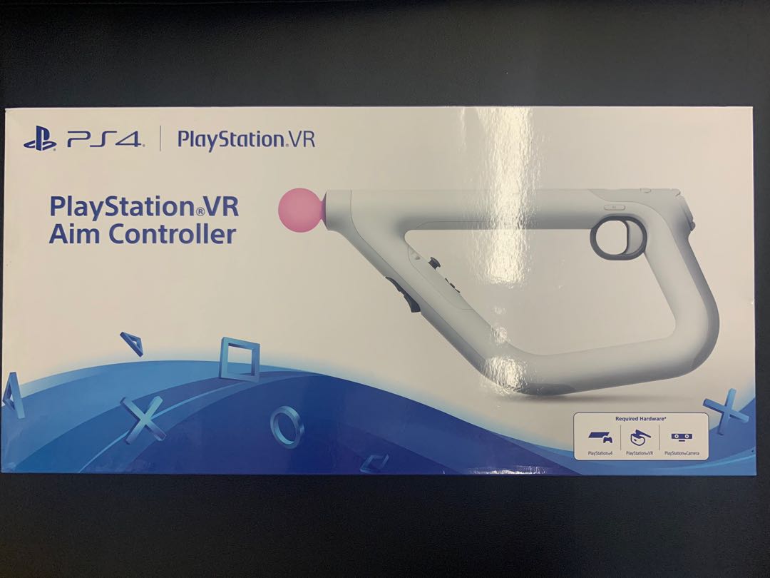 Playstation VR Aim controller with Doom VFR, Video Gaming, Gaming ...
