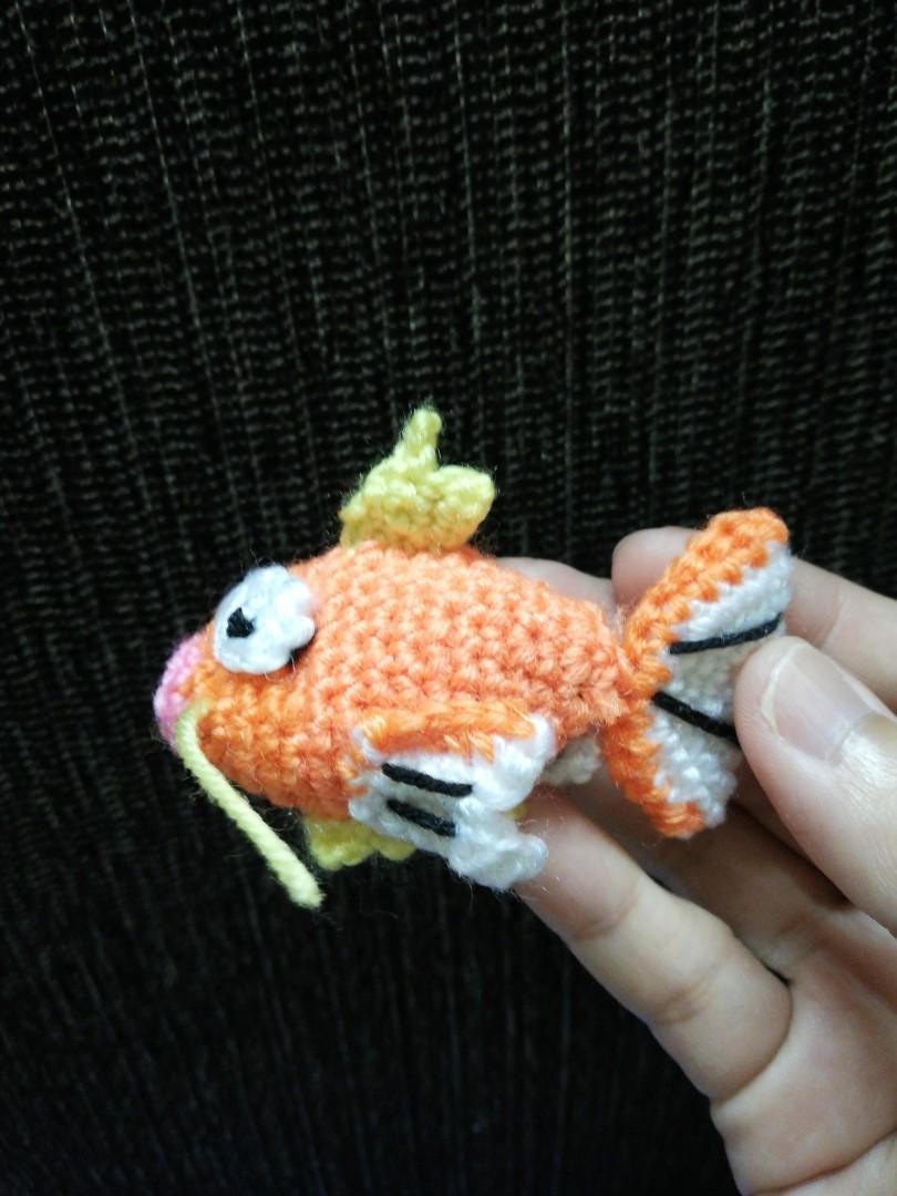 Pokemon Fish - Magikarp Amigurumi /crochet, Hobbies & Toys, Stationery ...