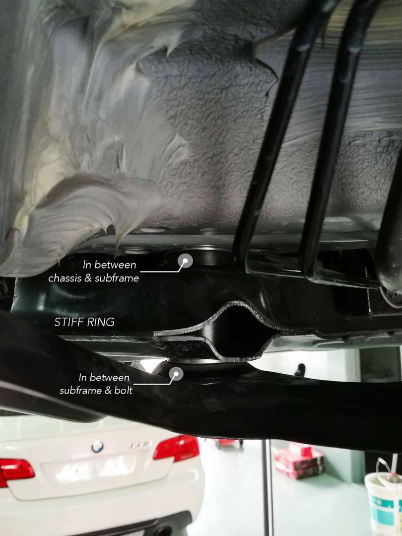 Proton X70 Stiff Ring subframe fine tuning kit front & rear, Auto ...