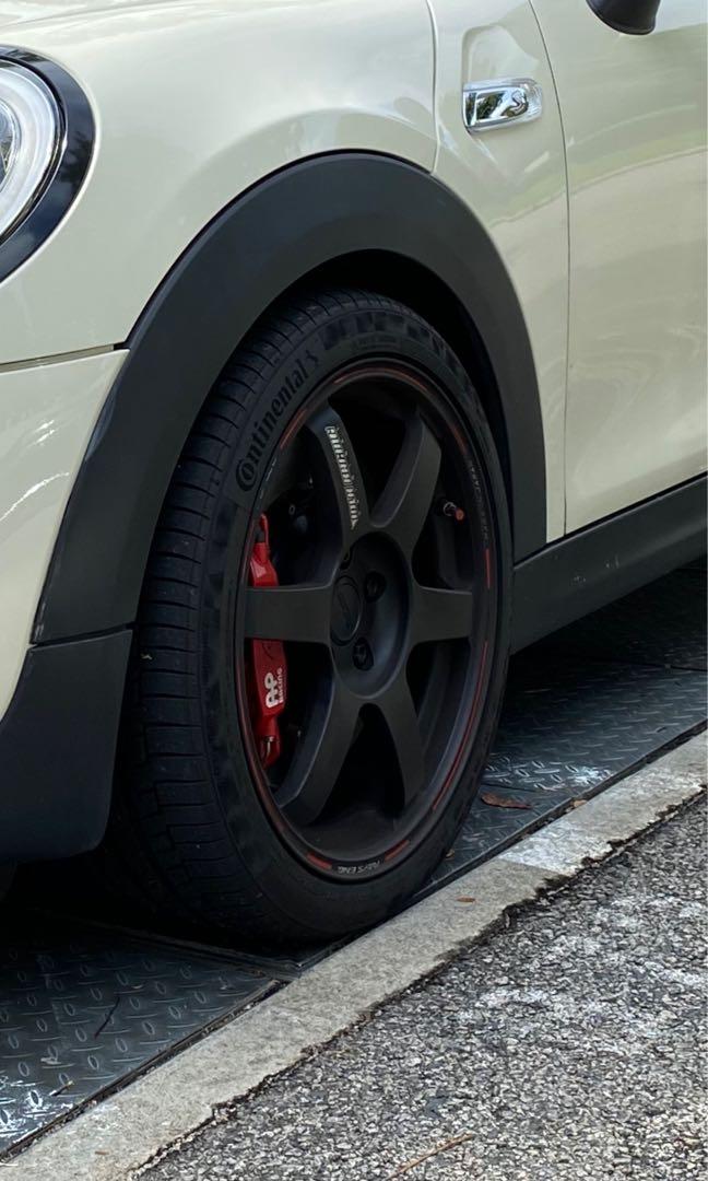 Rays Rim Original TE37 time attack saga 18inch, Car Accessories, Tyres ...