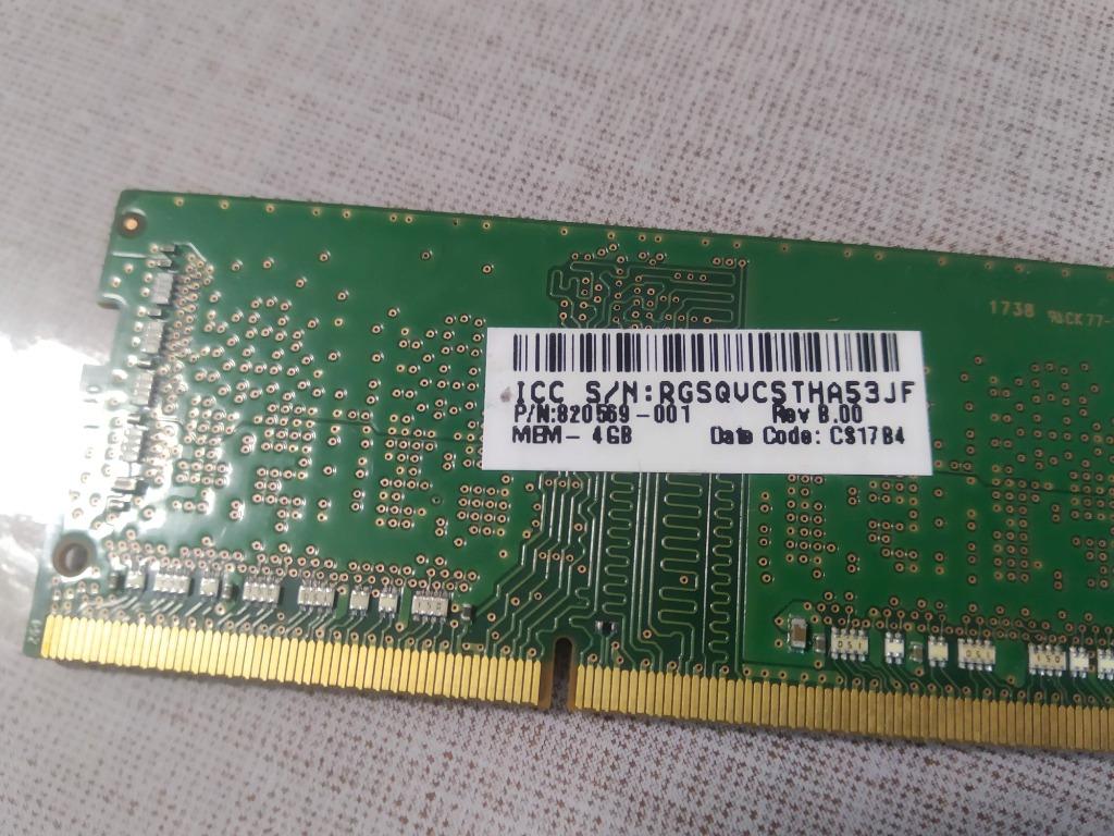 REF 84 SAMSUNG RAM 4GB 1RX16 PC4-2400T-SCO-11 M471A5244CBO-CRC LAPTOP ...