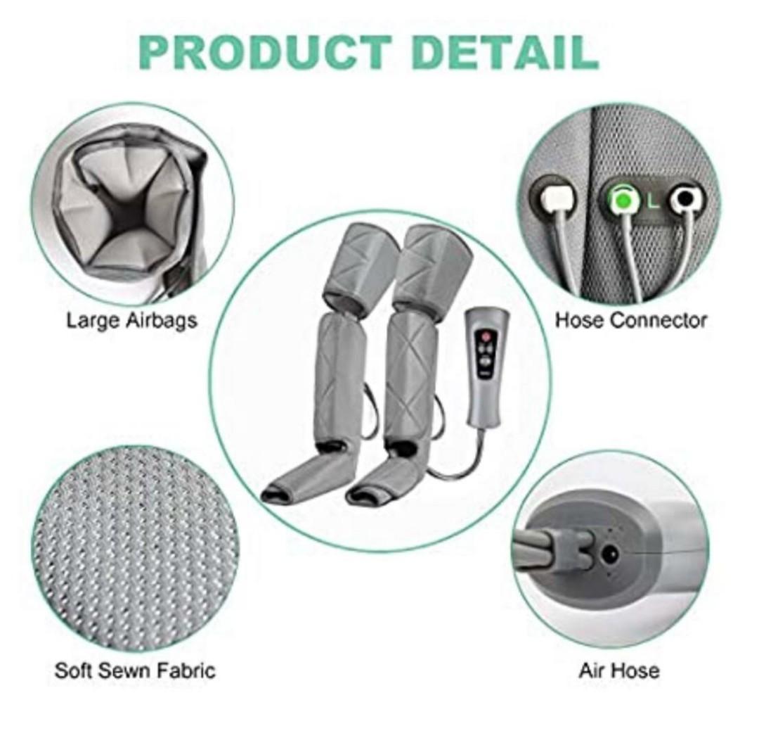 RENPHO Compression Leg Massager for Circulation and Relaxation, Calf ...